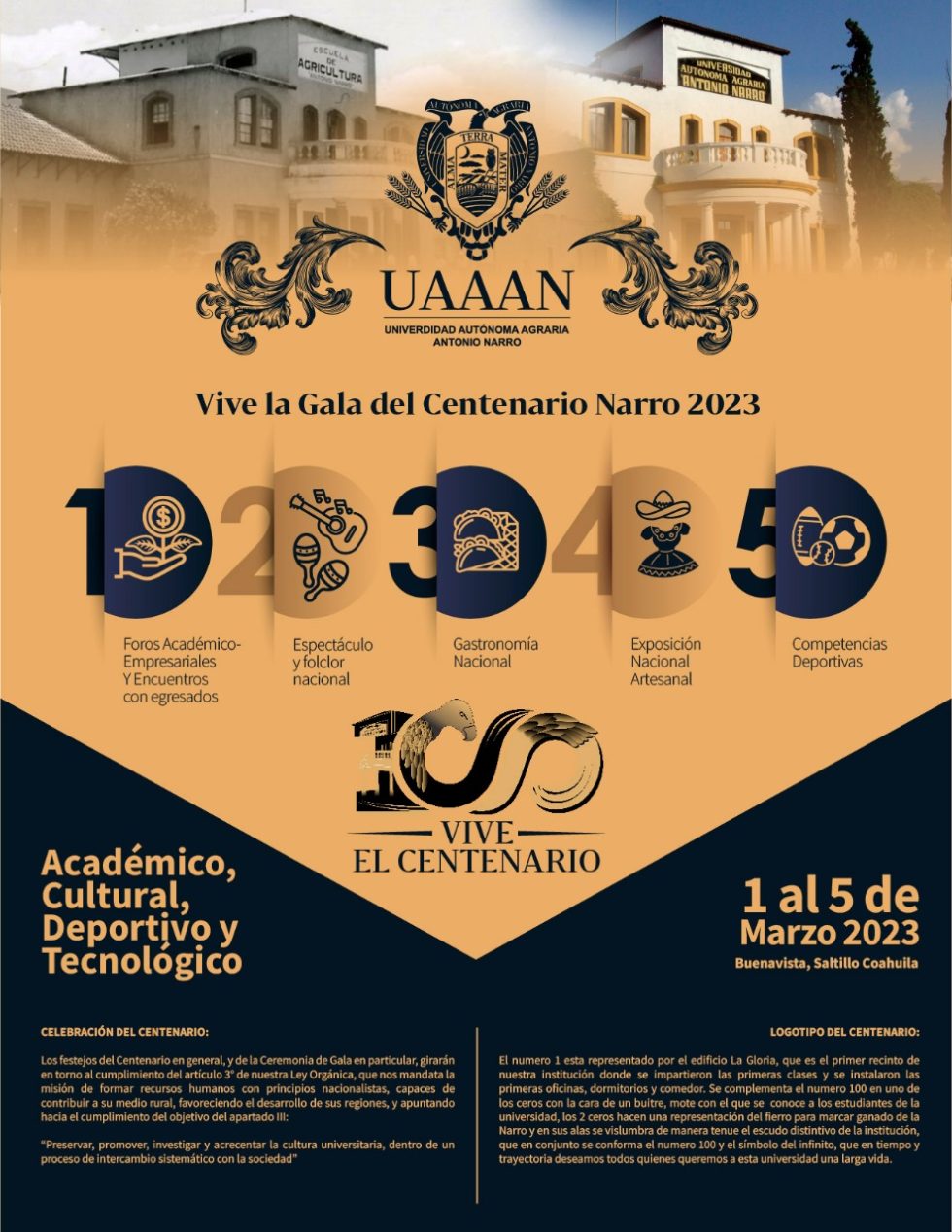 Centenario - Universidad Autónoma Agraria Antonio Narro | Universidad ...